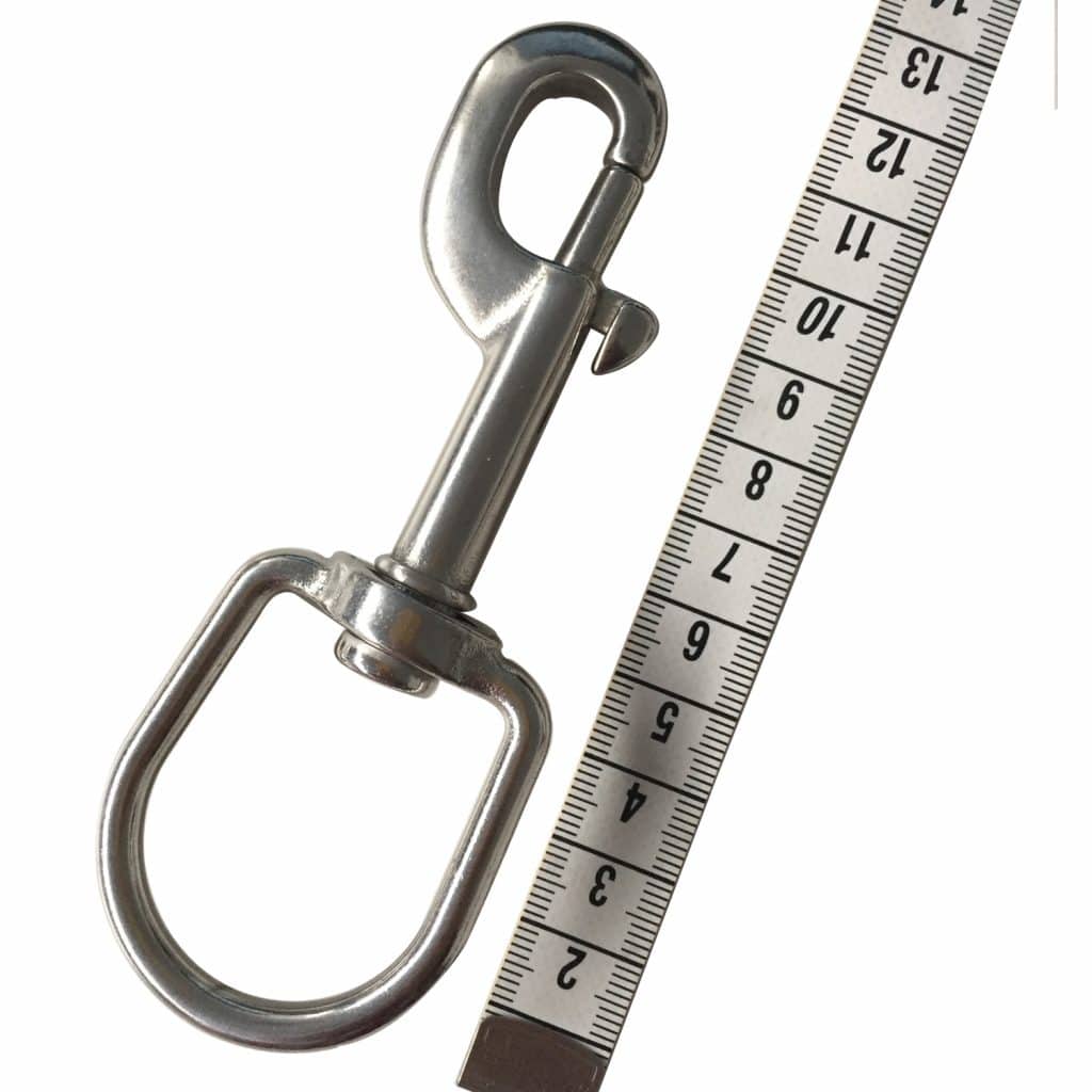 Snap hook, with big loop - Sopras Tek