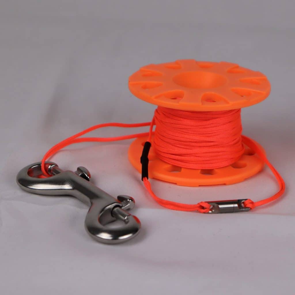 Spool with standart or flat line with anti-twisting buckle - Sopras Tek