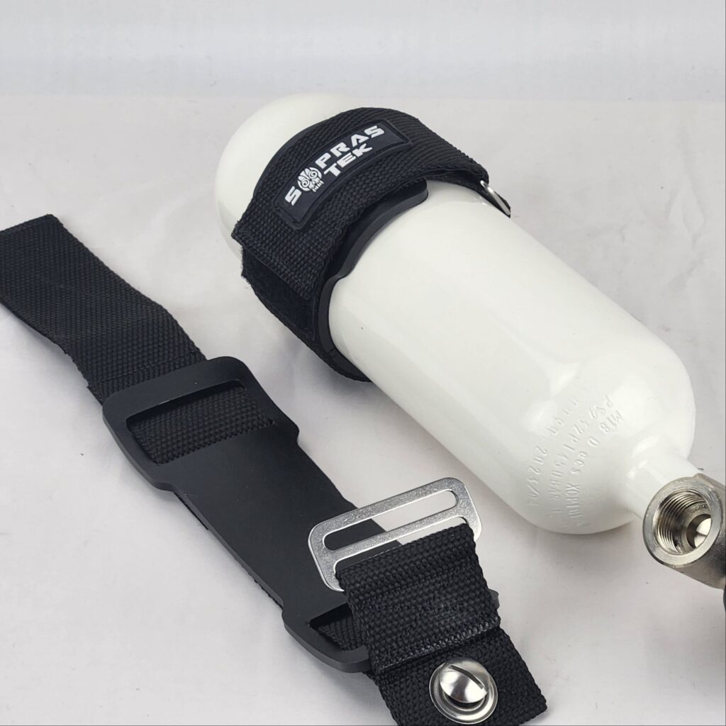 Argon tank holder 1l (2 straps w screws) - Sopras Tek